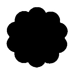 Crop pictures into actual shapes online