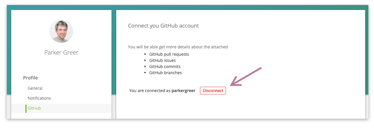 Github Integration Scrum Mate