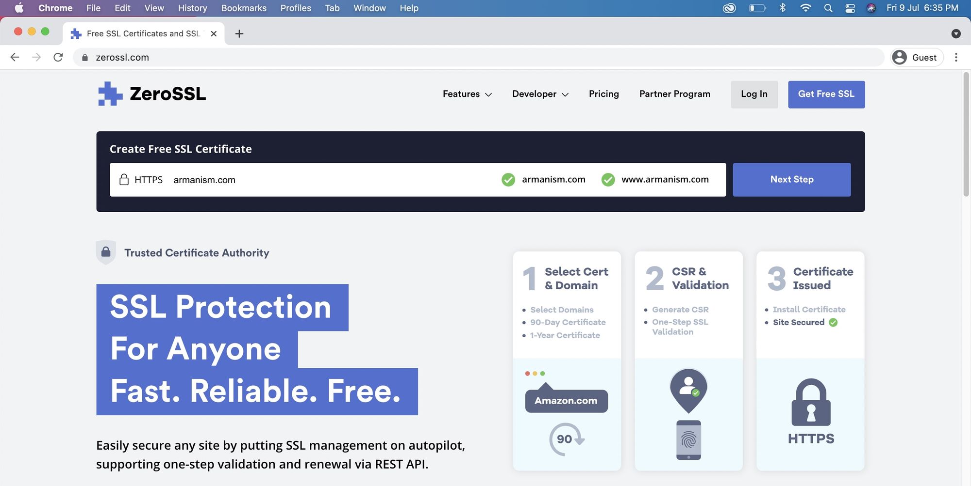 How to Install Free SSL Certificate on NGINX