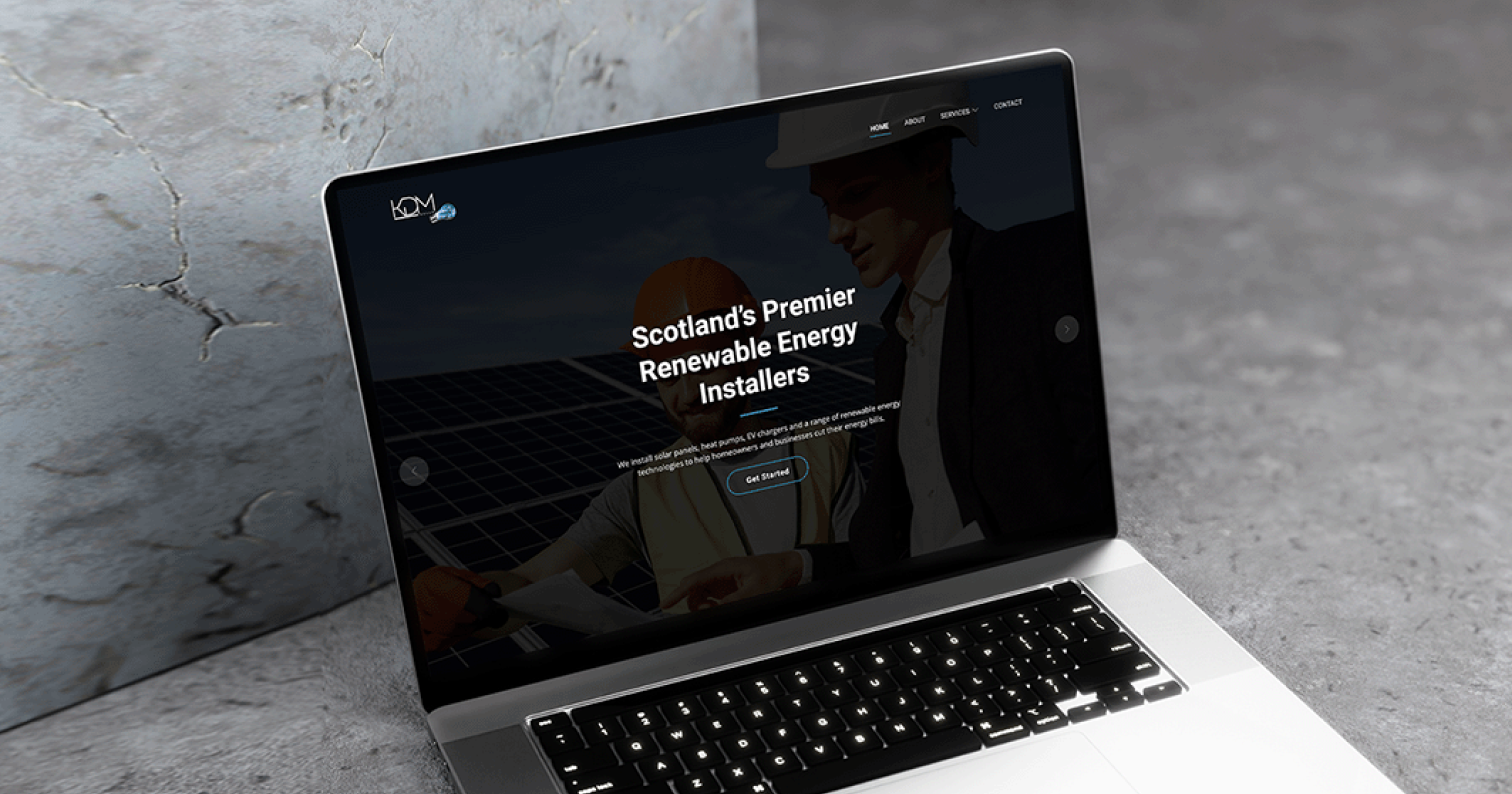 KDM Solar Web Design Case Study| Lee Lawton Design