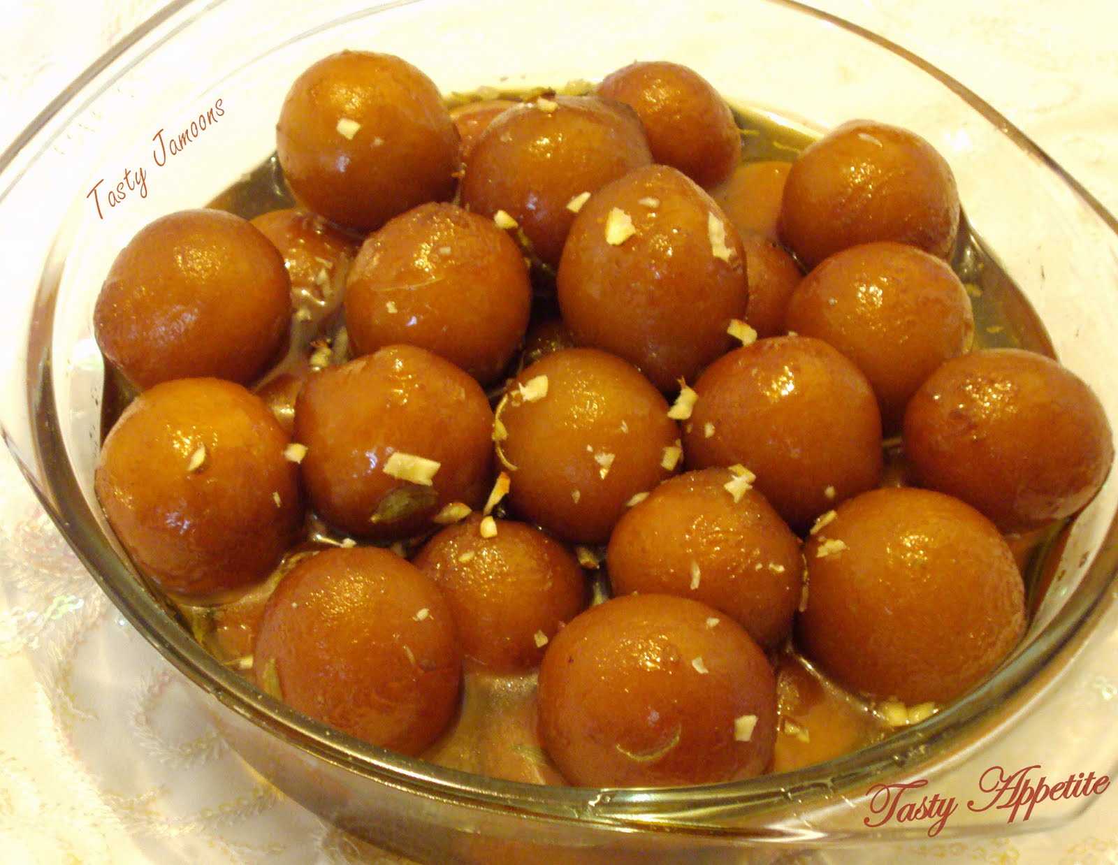 Gulab Jamoon - A Melt in the Mouth Dessert | Tasty Appetite