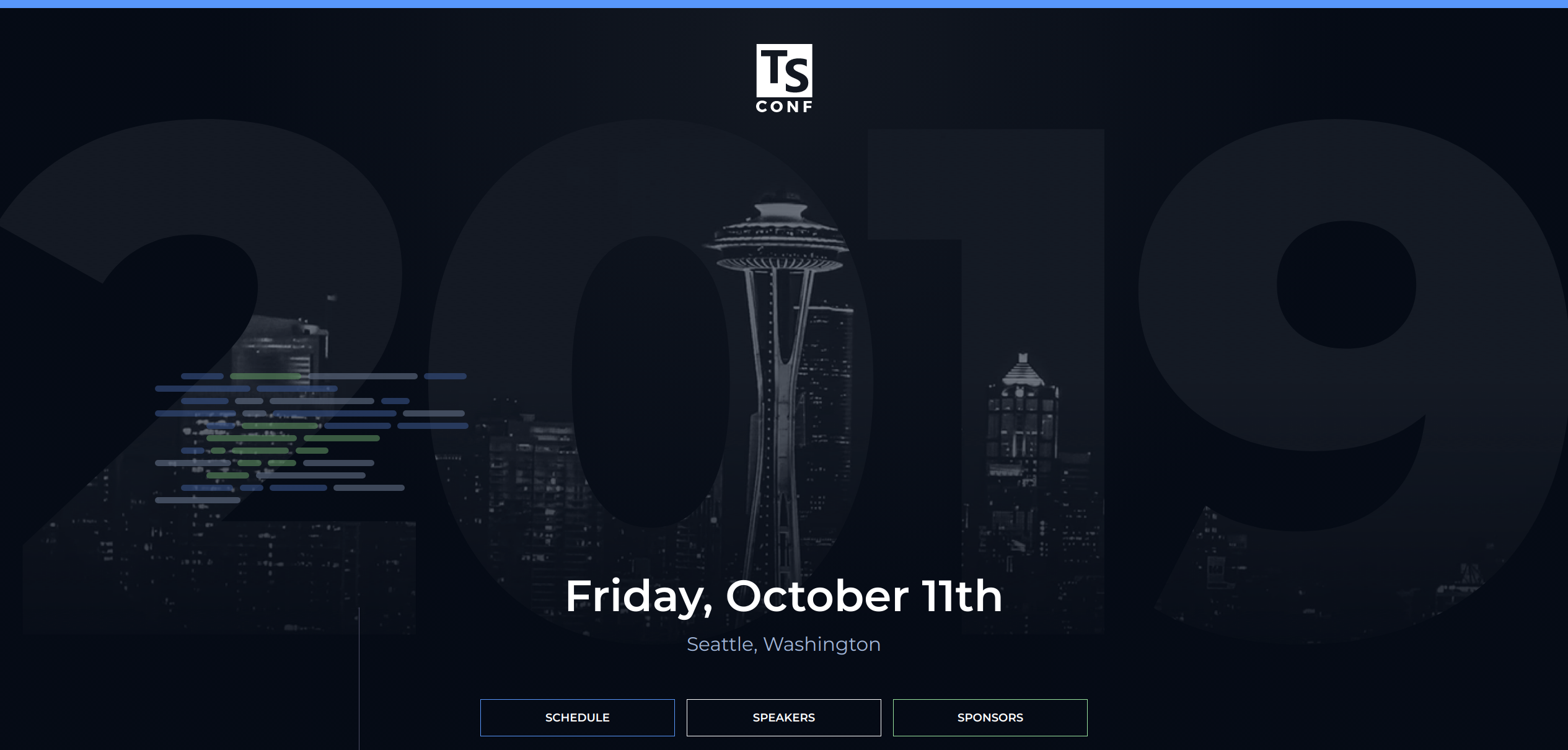 TSConf US 2019に行ってきました