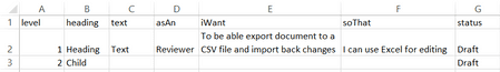 Import and Update Requirements From MS Excel | ReqView Documentation