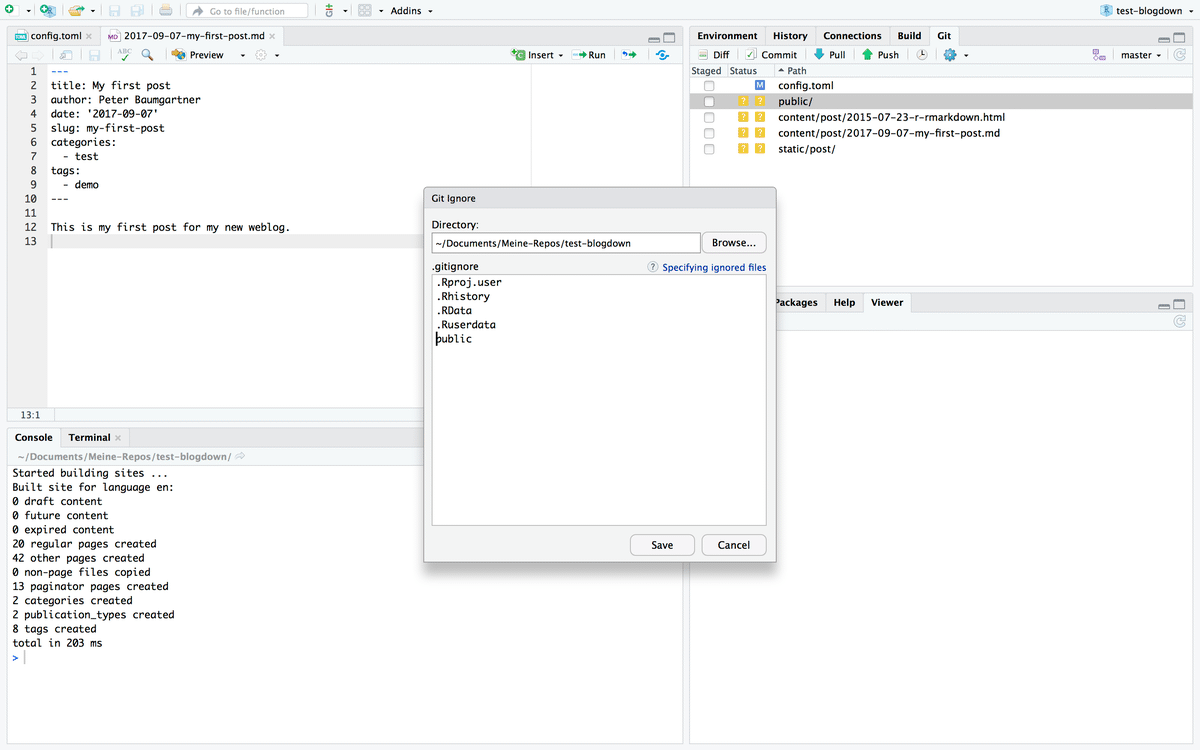 Blogdown tutorial (Part 4) | Thought splinters