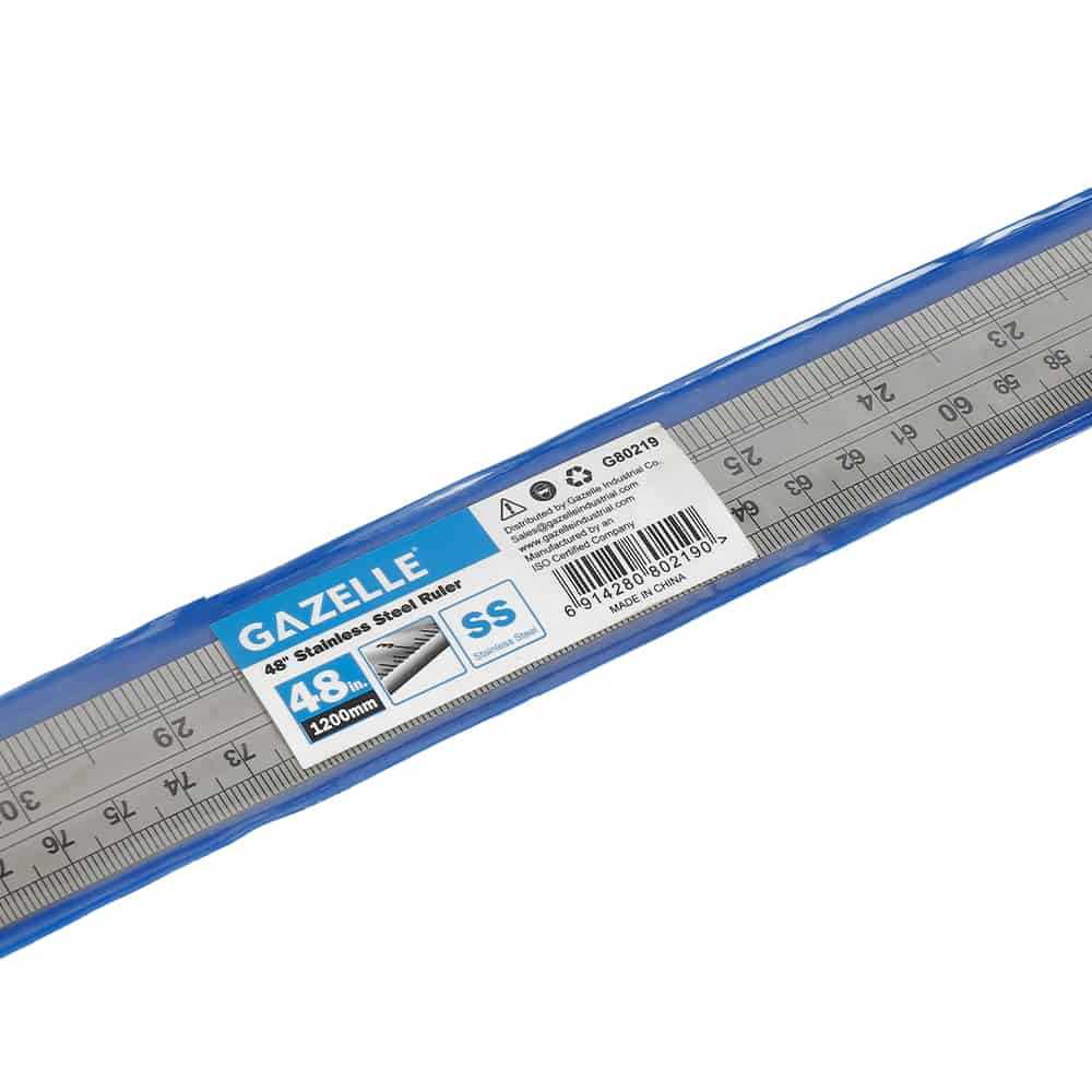 G80219 48 In. Stainless Steel Ruler (120cm)