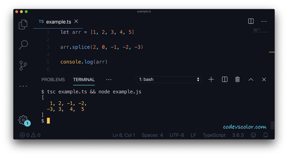 Typescript Add One Or More Elements To An Array Codevscolor