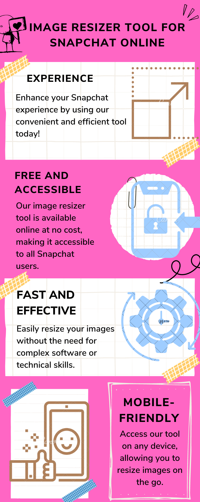 Snapchat Resizer Tool - Resize Your Snapchat Images