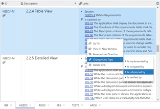 Requirements Traceability Links | ReqView Documentation