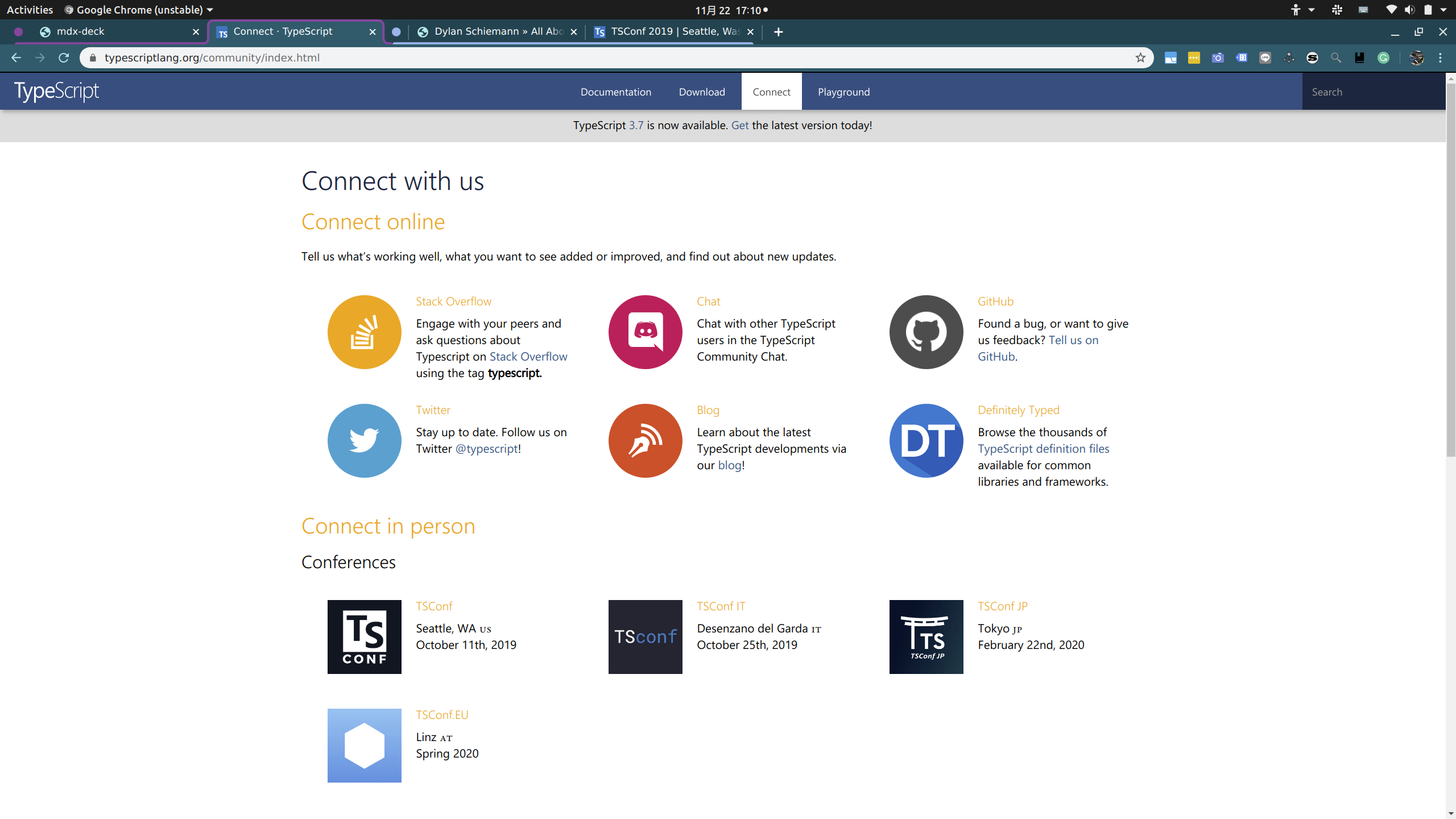 TSConf US 2019に行ってきました