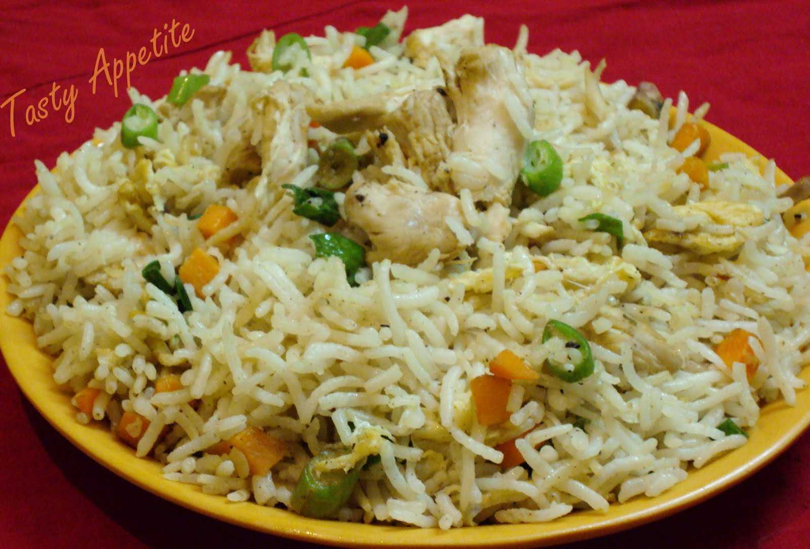 Chicken Fried Rice | Tasty Appetite