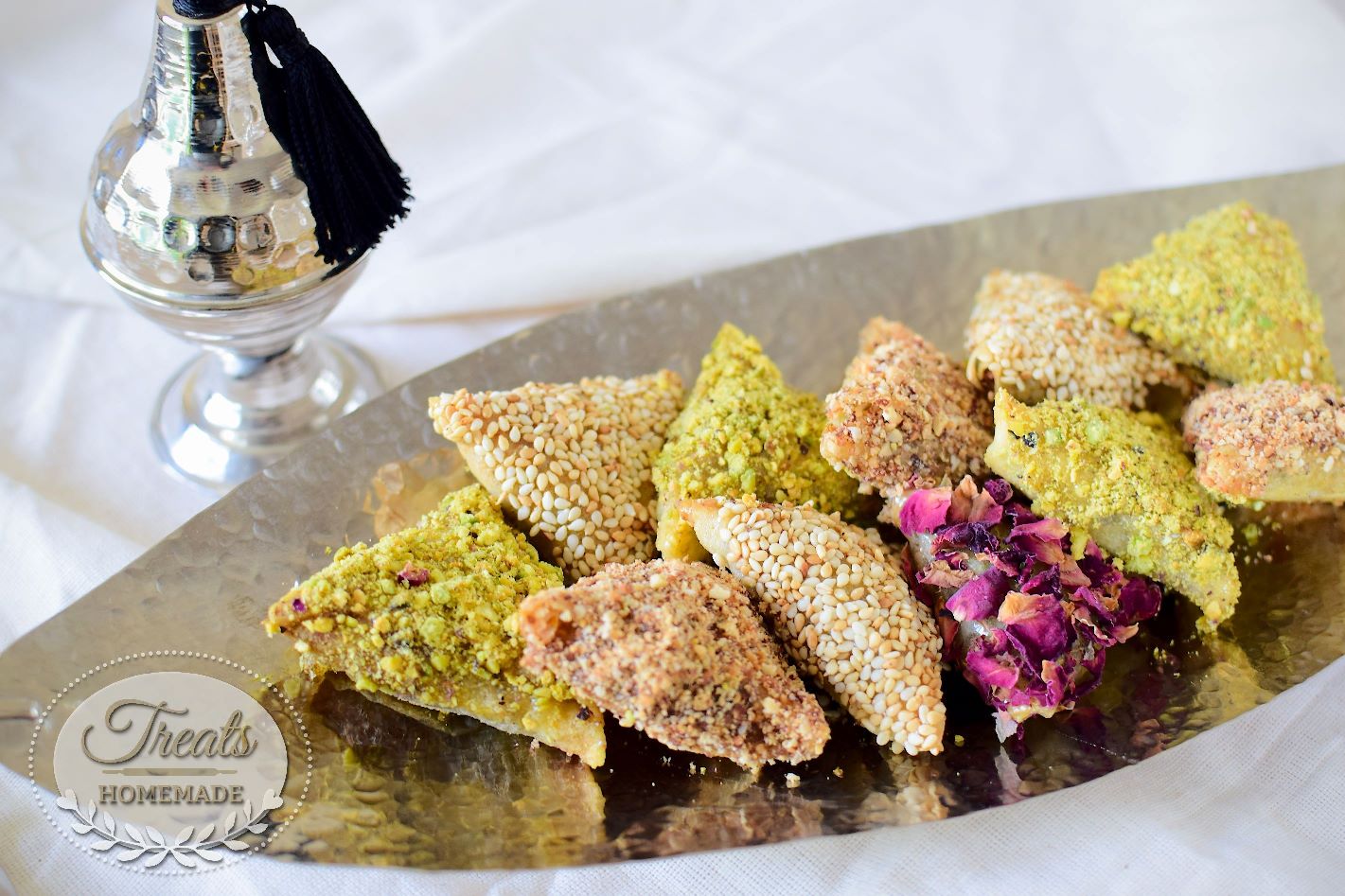 Rosewater Biscuits - Treats Homemade