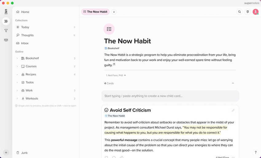 Our interface is an absolute delight to use | Supernotes