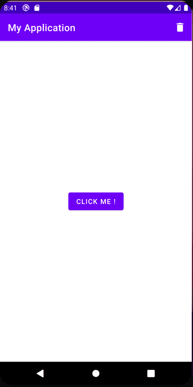How to show/hide a menu button in Android dynamically in Kotlin - CodeVsColor