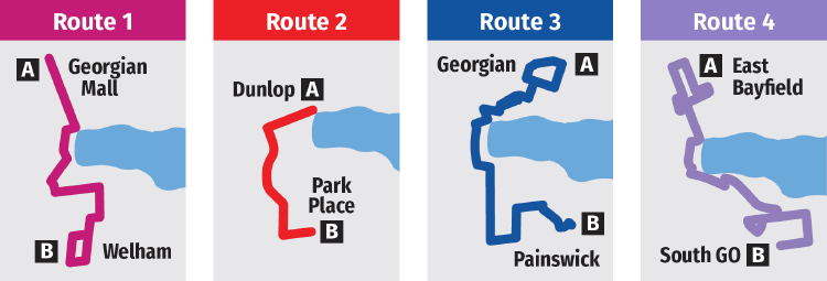 Re-drawing the Barrie Transit map - Charles Marttinen