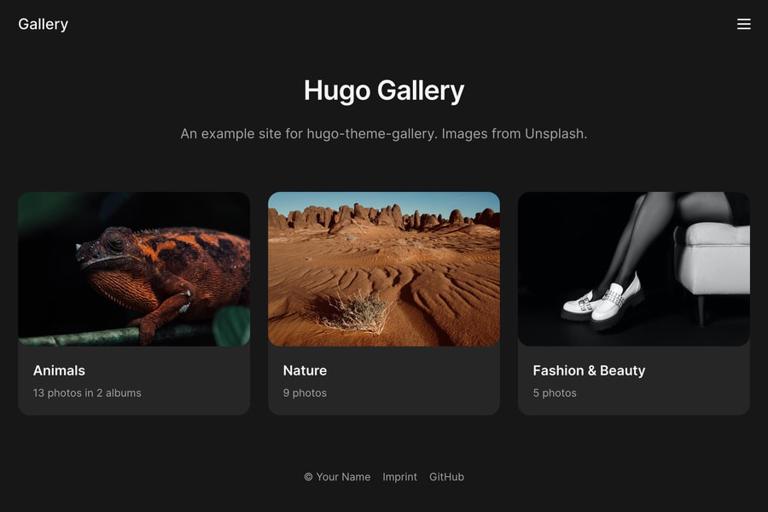 minimal | Hugo Themes