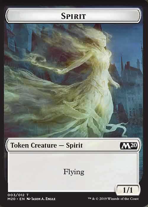 1/1 White Spirit Creature Token | MTG.onl Tokens