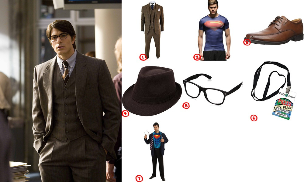 Dress Like Clark Kent (Superman) Costume for Cosplay & Halloween