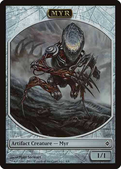 1/1 Colorless Myr Artifact Creature Token | MTG.onl Tokens