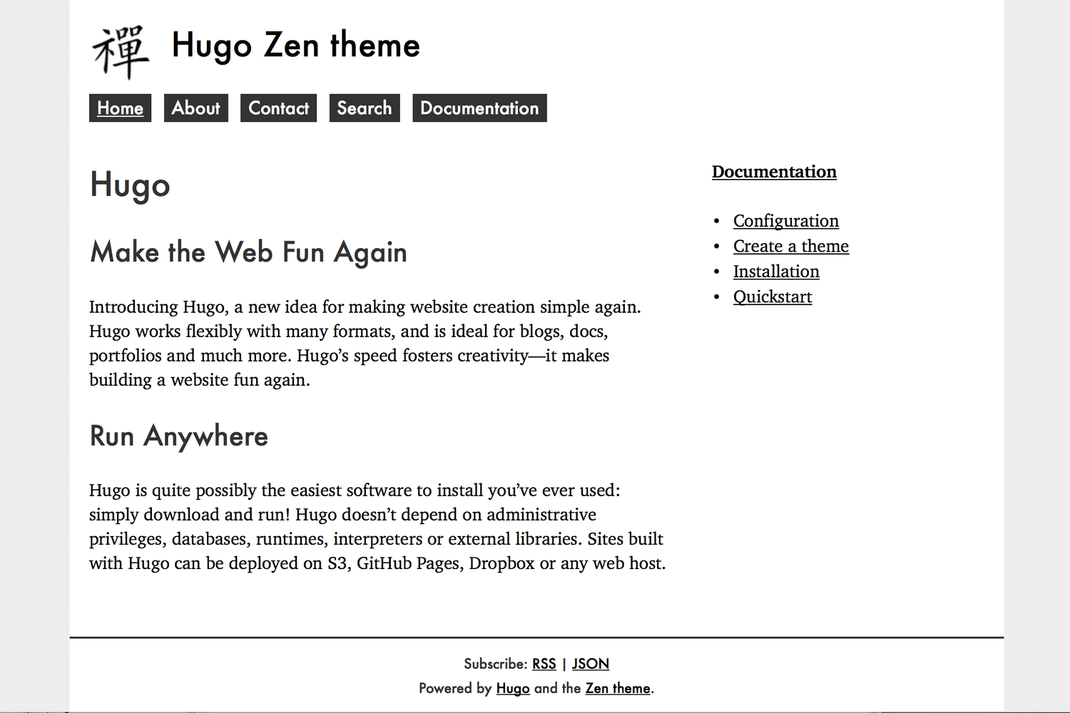Zen | Hugo Themes