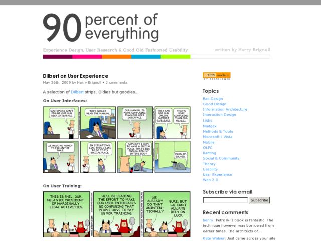 Dilbert on User Experience | Konigi