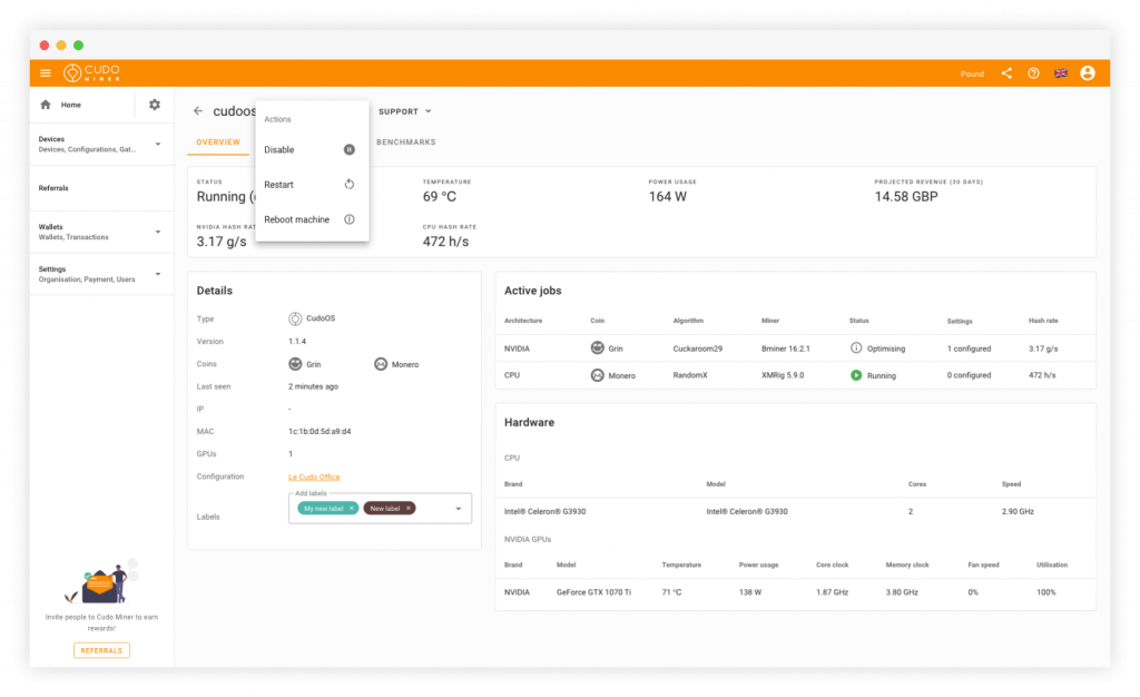 Rig Miners - Optimised mining and management software for mining rigs ...