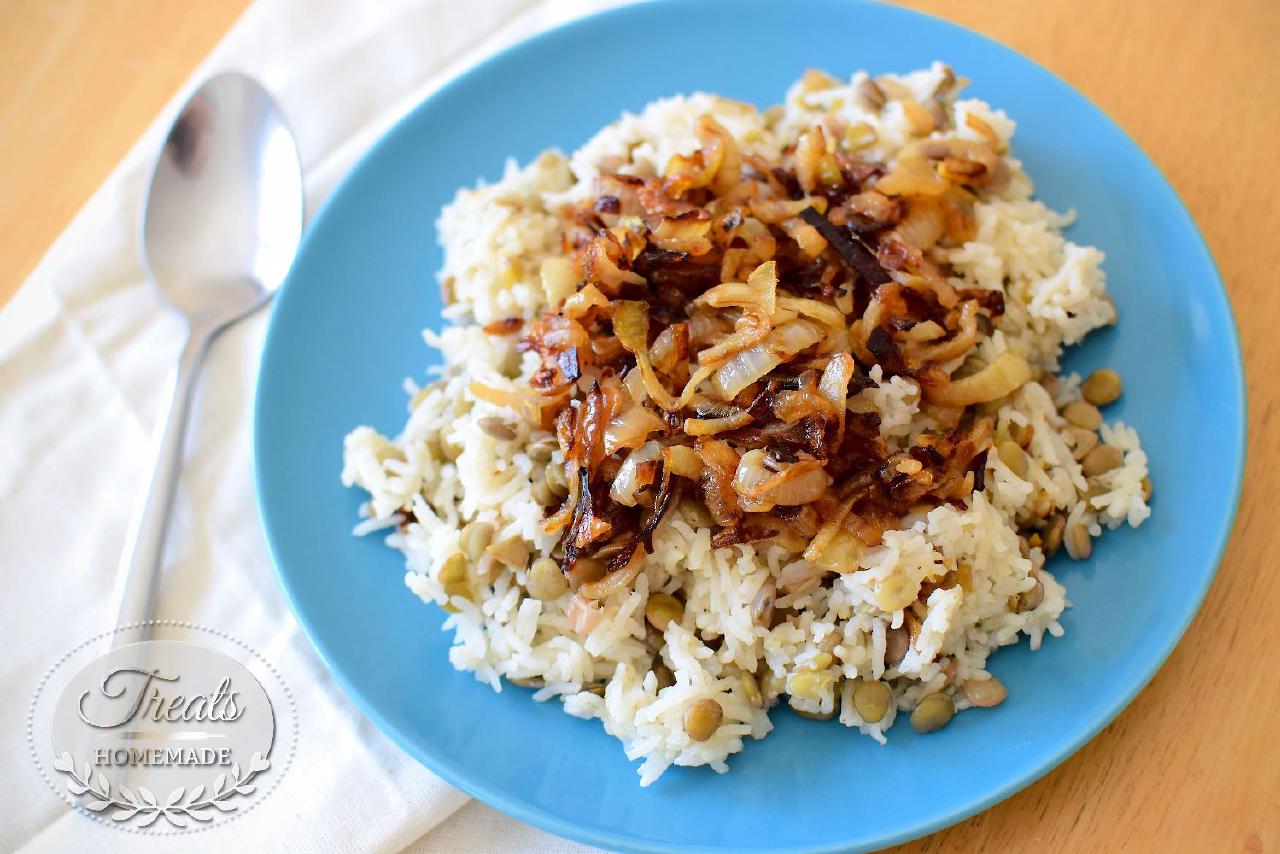 Mujadara - Treats Homemade