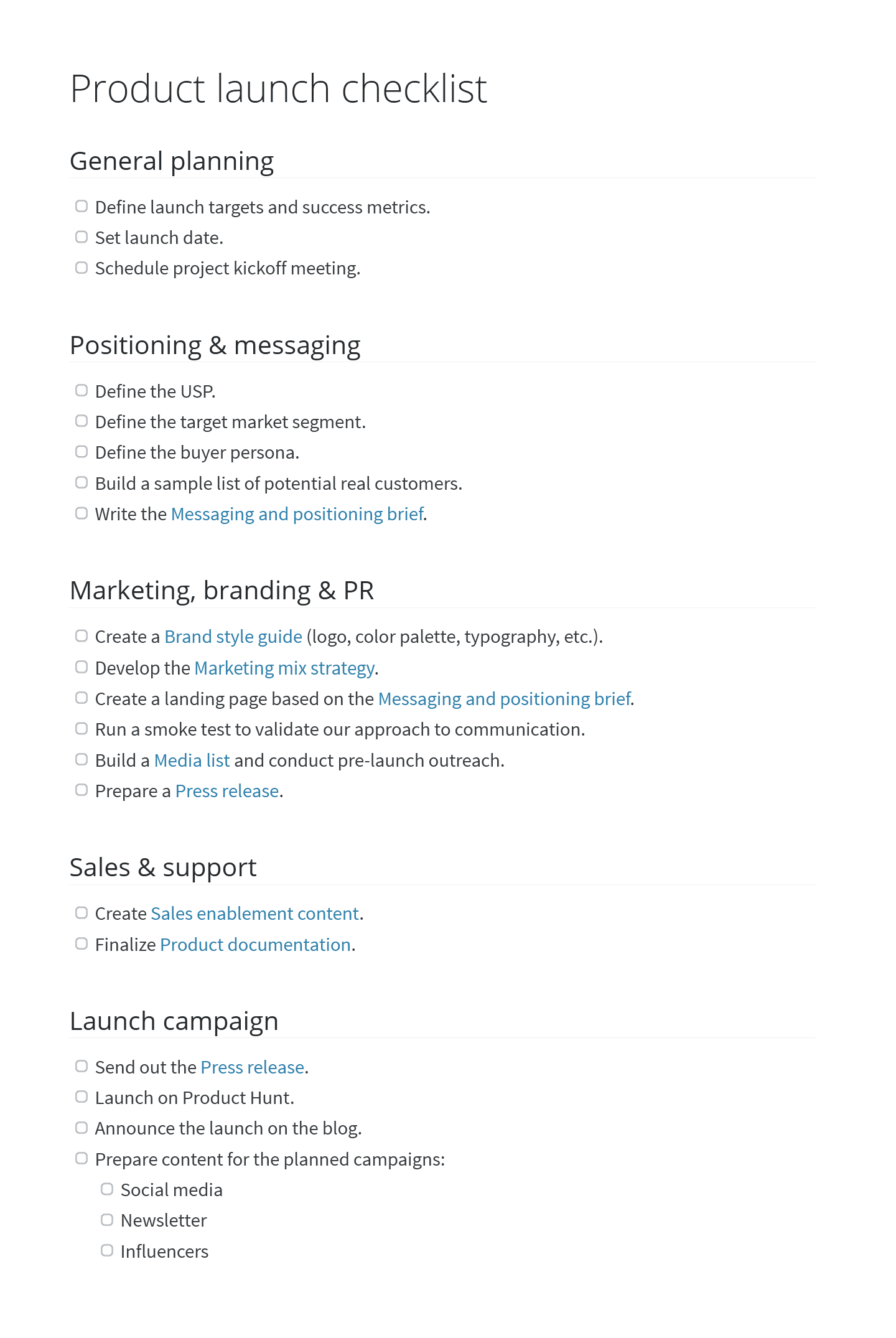 How to Plan Your Next Product Launch: Checklist & Tips