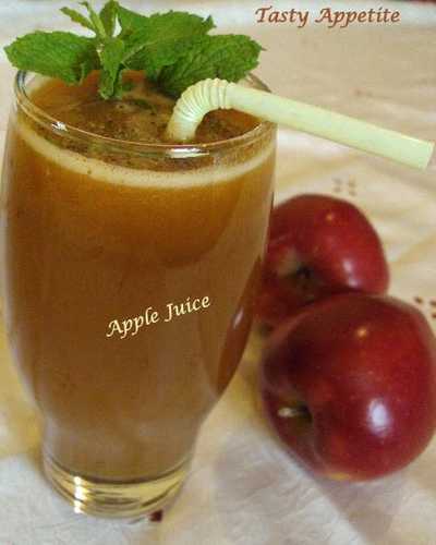 Apple Juice | Fresh Juice | Tasty Appetite