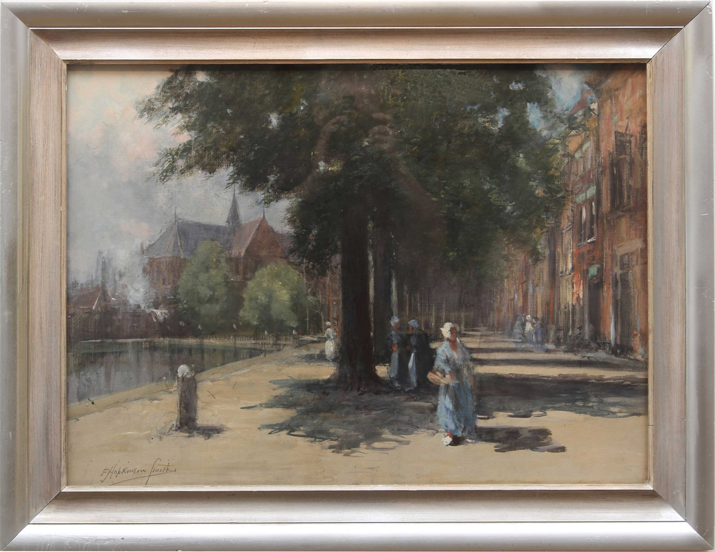 Francis Hopkinson Smith Painting - Amsterdam - 19th Century American ...