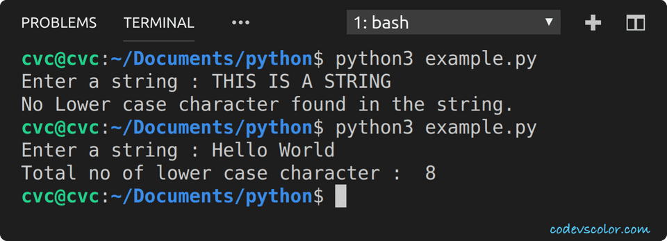 Python 3 Program To Count The Total Number Of Characters In A String Images