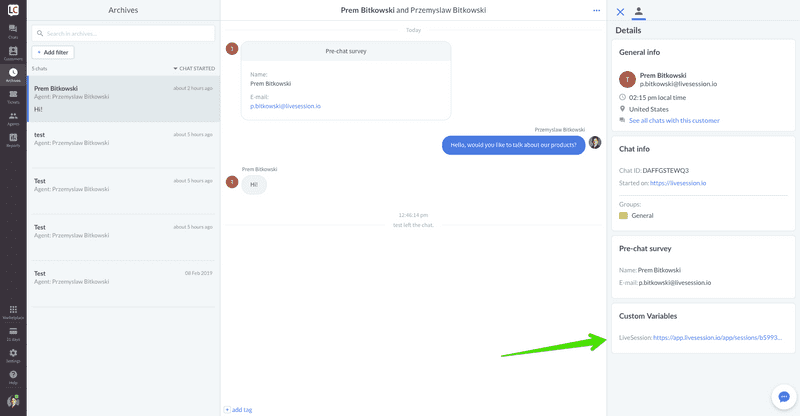 LiveChat - Customer support | Integrations | LiveSession