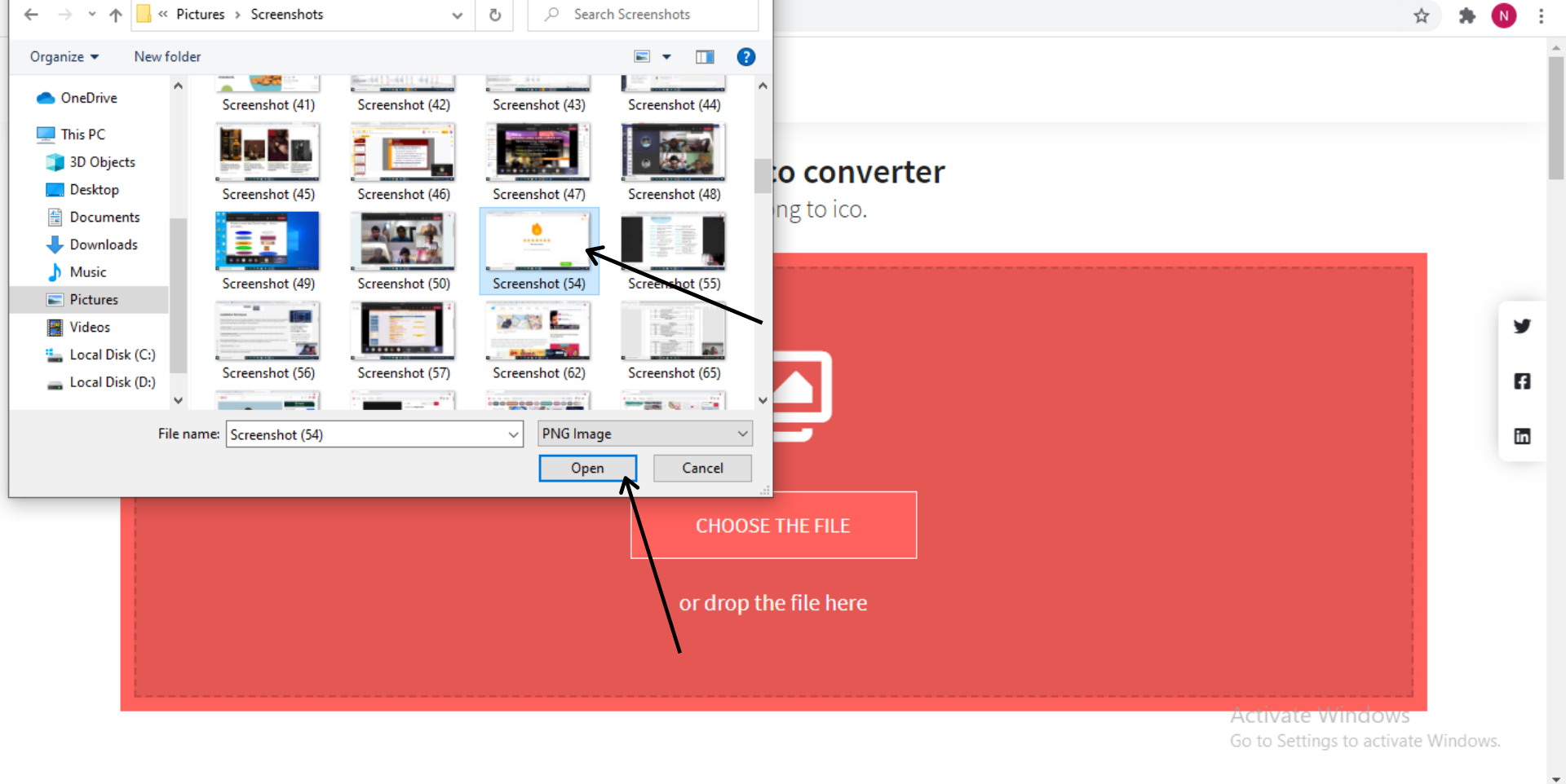 How to convert PNG to ICONS online – pngtoicos.com
