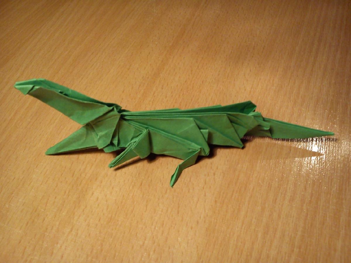 Origami Crocodile | Declan Webb