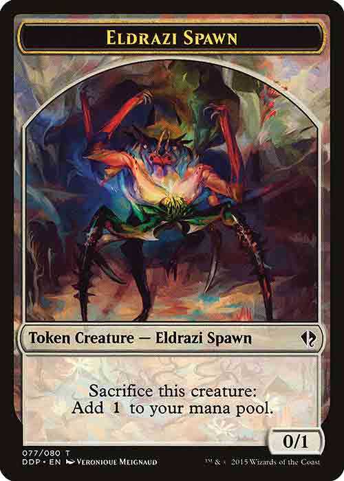 0/1 Colorless Eldrazi Spawn Creature Token | MTG.onl Tokens