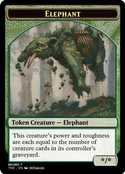 Green Elephant Creature Token | MTG.onl Tokens