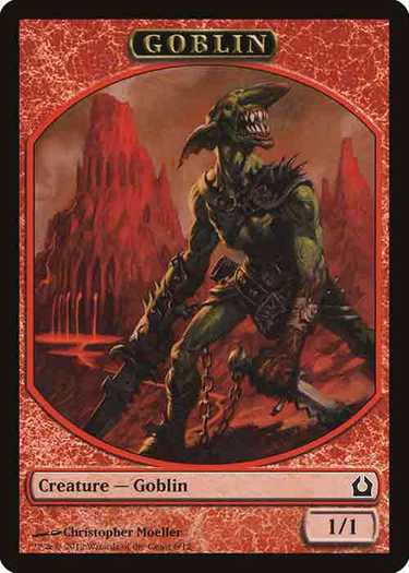 1/1 Red Goblin Creature Token | MTG.onl Tokens