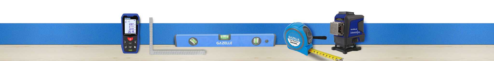 Jobsite Measuring and Layout Tools | GAZELLE Industrial