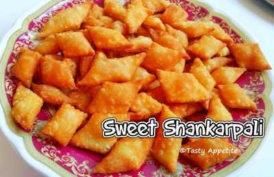 Sweet Shankarpali | Sweet Diamond Cuts | Diwali Sweet | Tasty Appetite