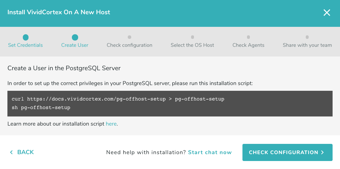 Off-Host Installation - VividCortex