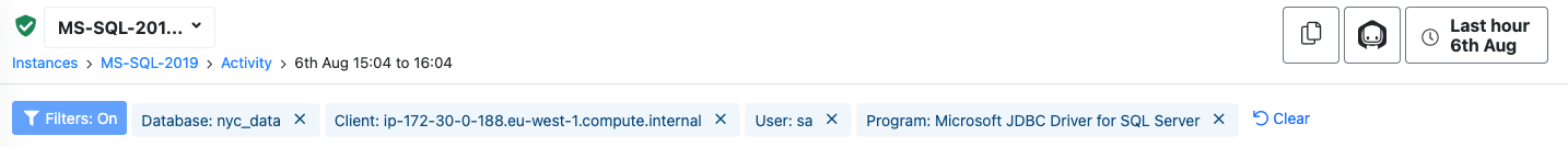 Multi Level Drilldown Dbmarlin Docs And Knowledge Base