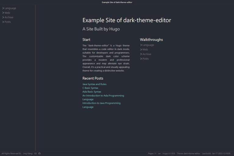blog | Hugo Themes