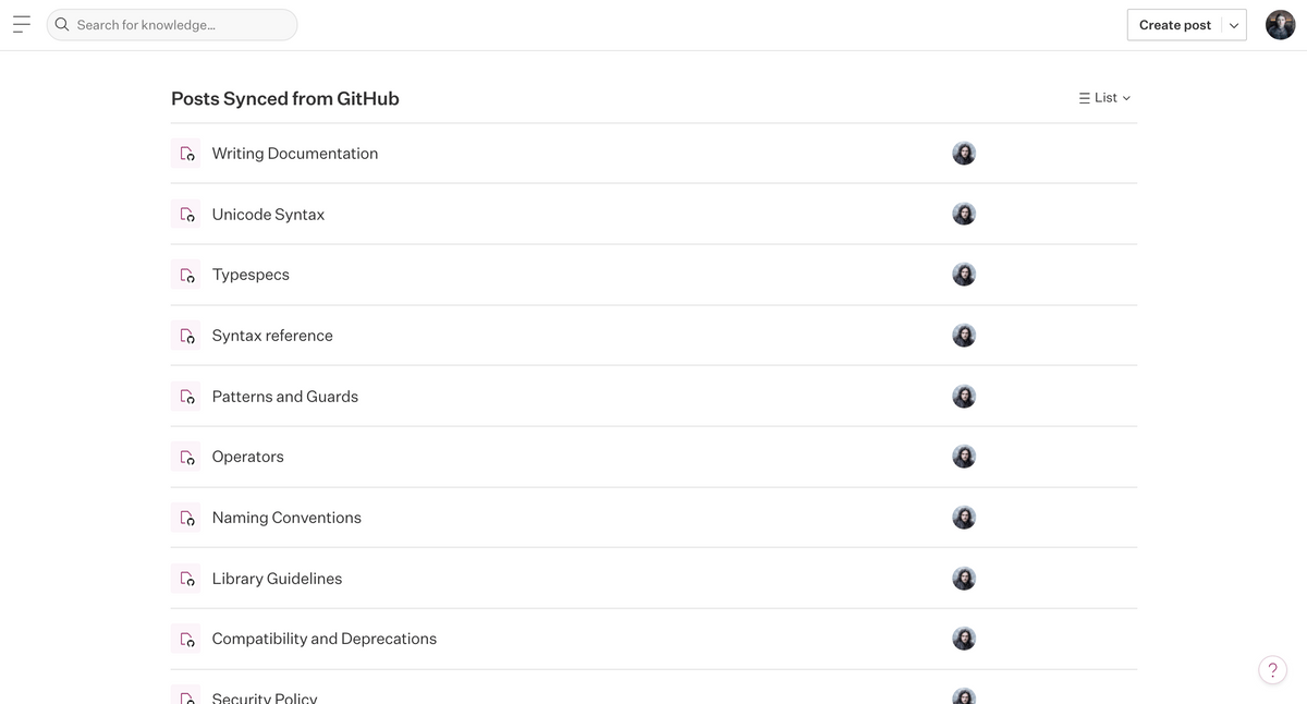 GitHub Integration - Slab
