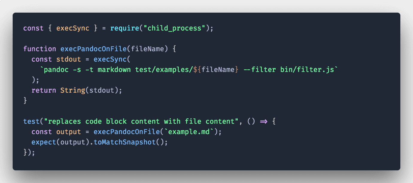How To Write Pandoc Plugins In Nodejs Cmichel