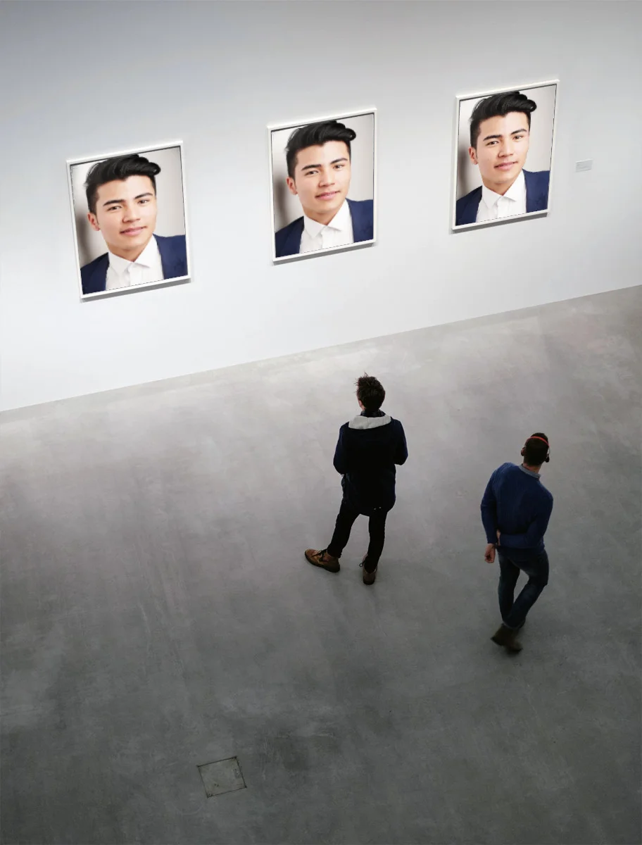 Download printable picture with portrait gallery filter effect for free