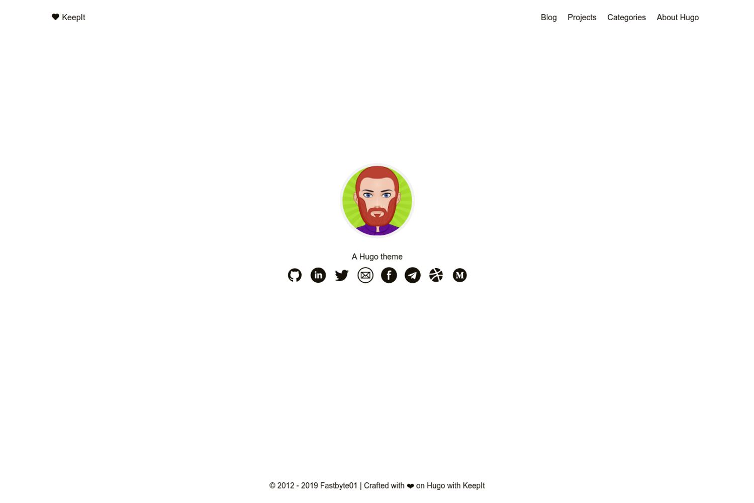 KeepIt | Hugo Themes