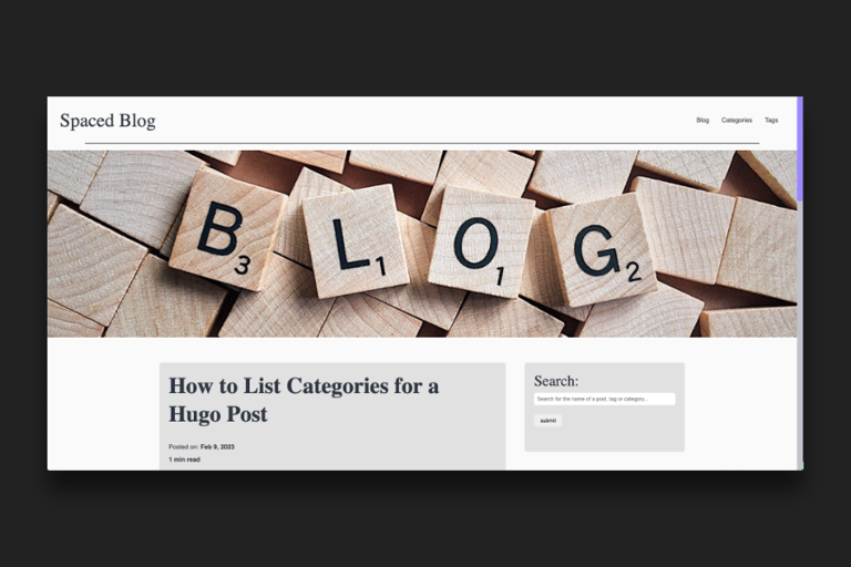 blog | Hugo Themes