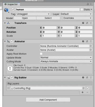 UnityのAnimation Riggingで良い感じの足のコントローラを作成する | 測度ゼロの抹茶チョコ