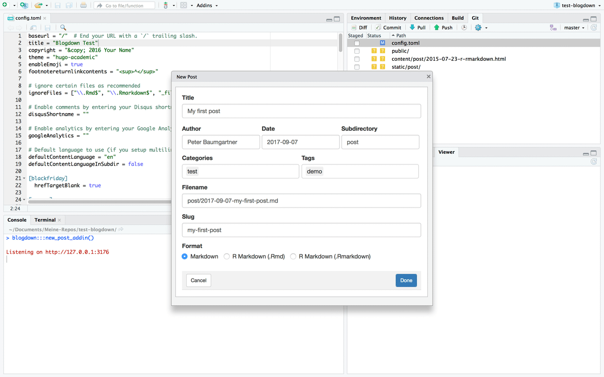 Blogdown tutorial (Part 3) | Thought splinters