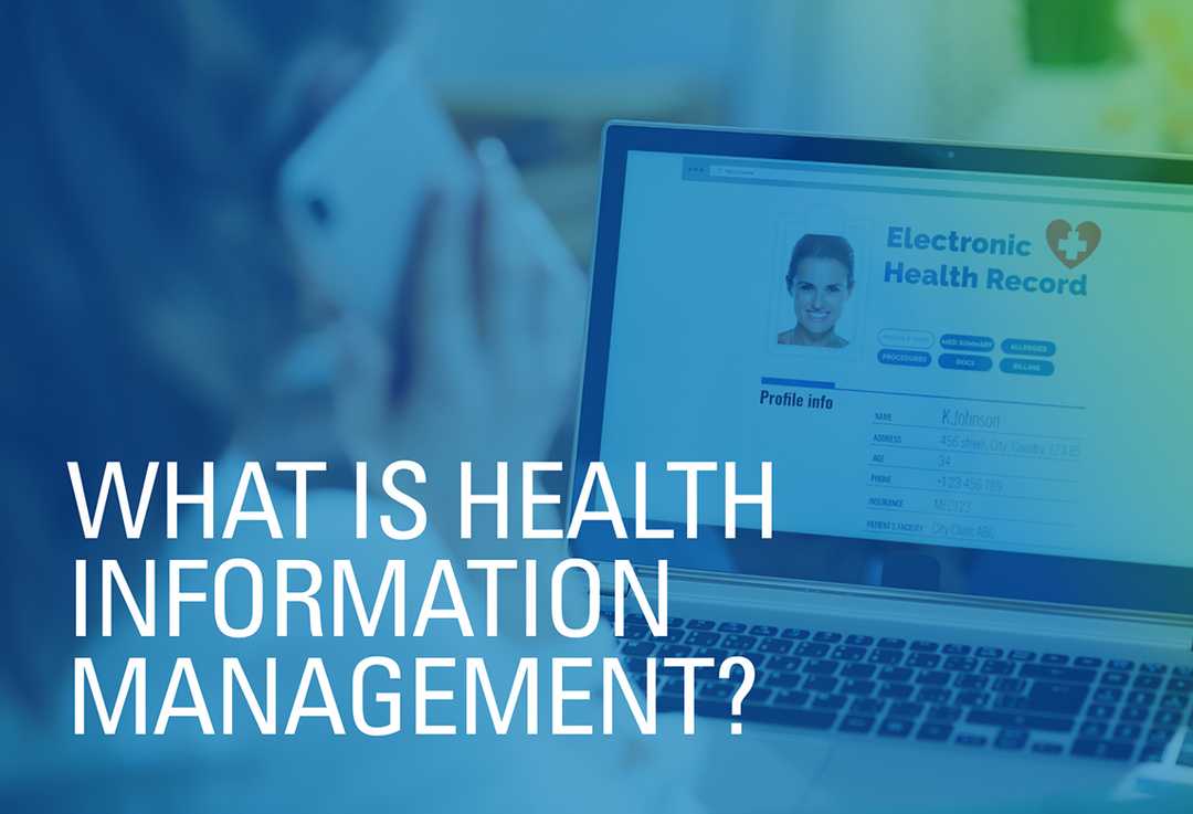 What Is Health Information Management? | UMA