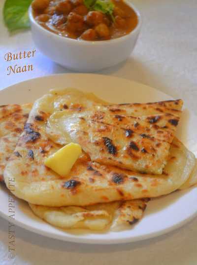Homemade Butter Naan | Tasty Appetite
